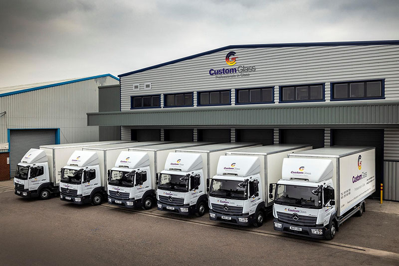 Timeline - Custom Glass