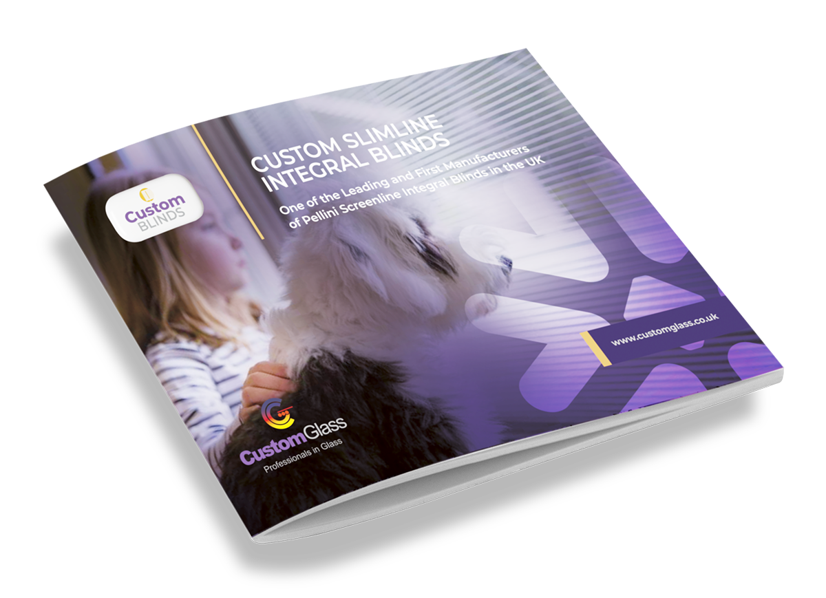 Integral Blinds Manufacturer Pellini Screenline - Custom Glass